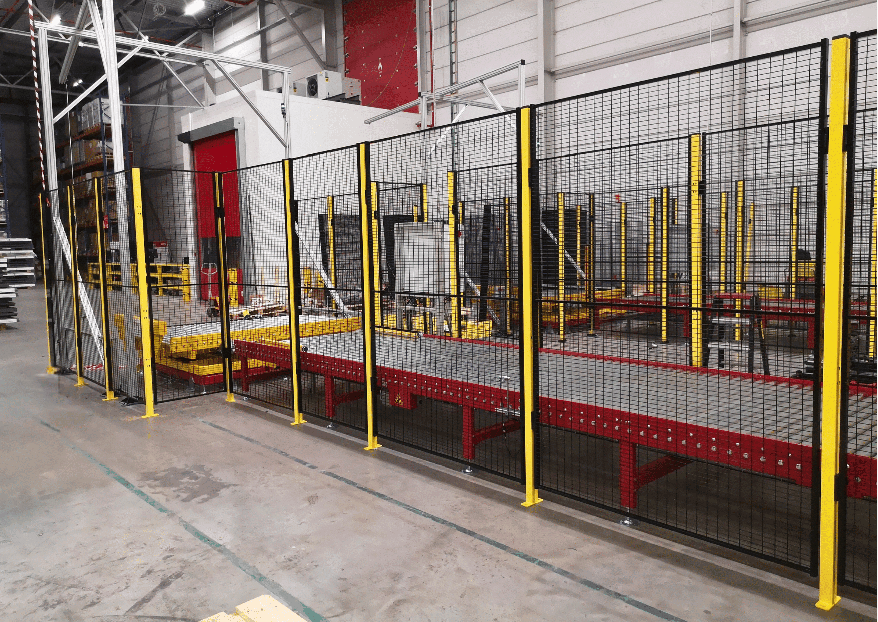 Semi-automated transfer lines (pallet conveyors) for pharmaceutical ...